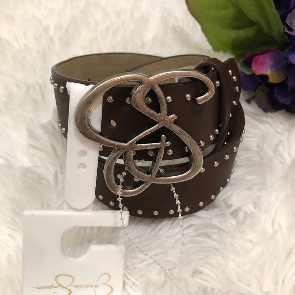 Jessica Simpson | Accessories | Jessica Simpson Nwt Brown Belt | Poshmark